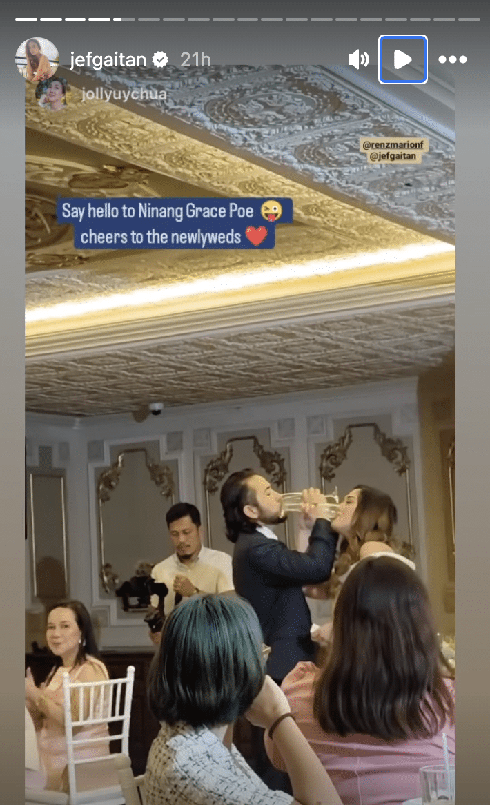 Renz Fernandez, Jef Gaitan now married